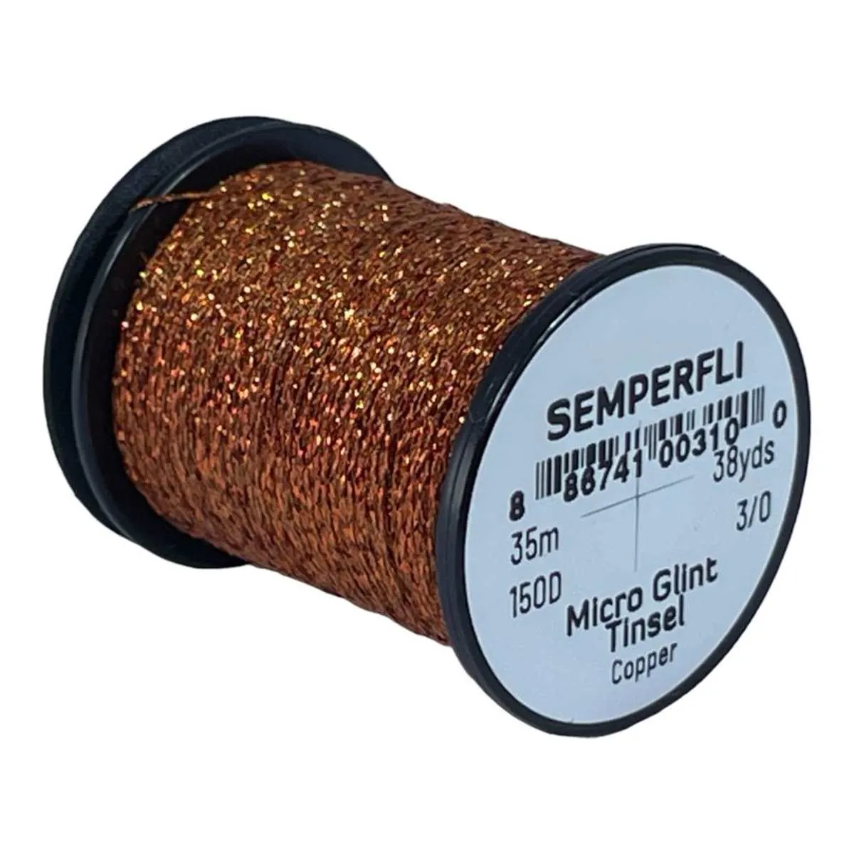 Semperfli Micro Glint Tinsel Copper - www.amfishingtackle.com - www ...
