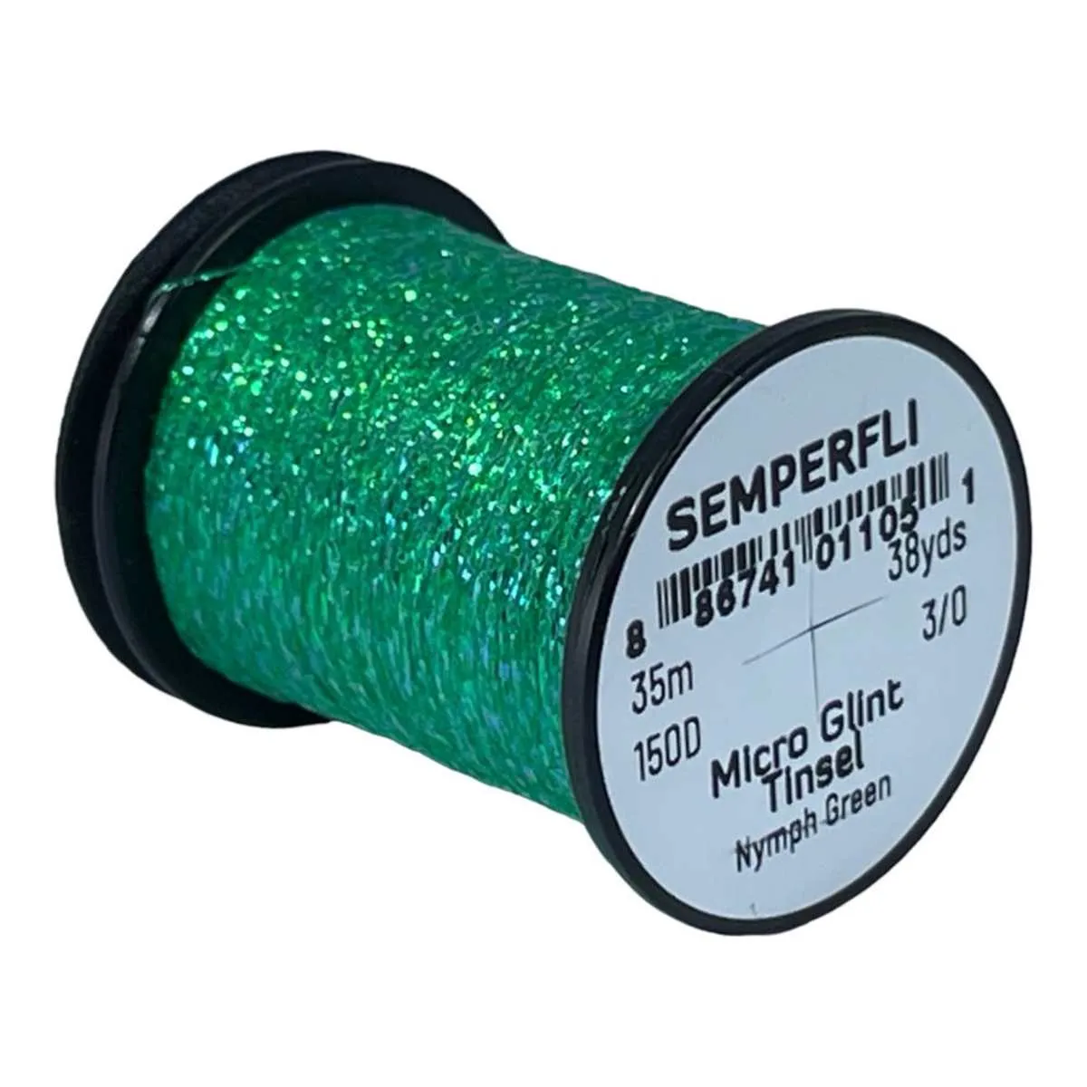 Semperfli Micro Glint Tinsel Nymph Green - www.amfishingtackle.com ...