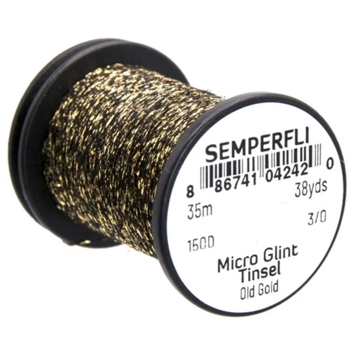 Semperfli Micro Glint Tinsel Old Gold - www.amfishingtackle.com - www ...