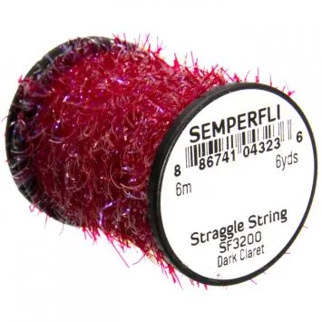 Semperfli Straggle String Dark Claret - www.amfishingtackle.com