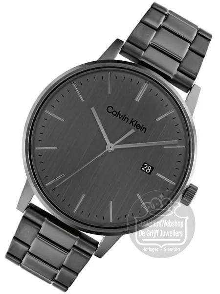 Calvin Klein Linked Horloge CK25200054 heren grijs