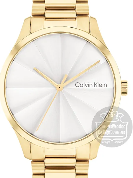 Calvin Klein Burst Horloge CK25200232 dames Goud