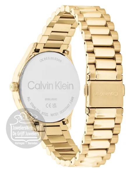 Calvin Klein Burst Horloge CK25200232 dames Goud