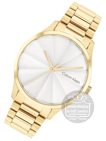Calvin Klein Burst Horloge CK25200232 dames Goud