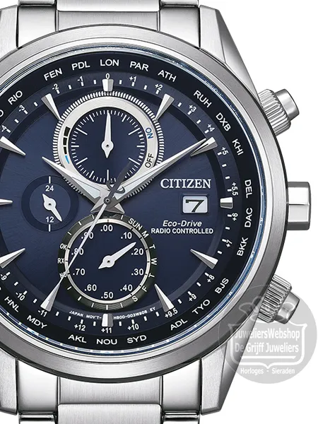 Citizen AT8260-85L horloge Radio Controlled heren Eco Drive