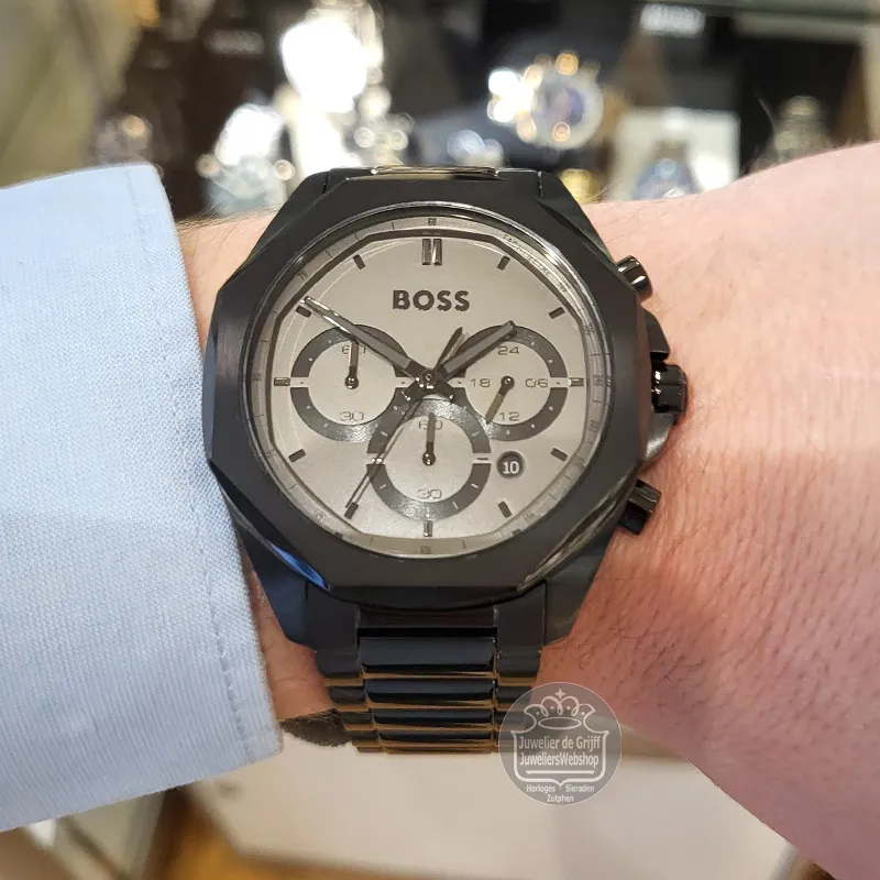 Hugo Boss Cloud Chrono Horloge HB1514016 Heren Staal