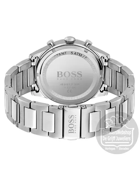 Hugo Boss Pioneer Chrono Horloge HB1513868 Heren Staal
