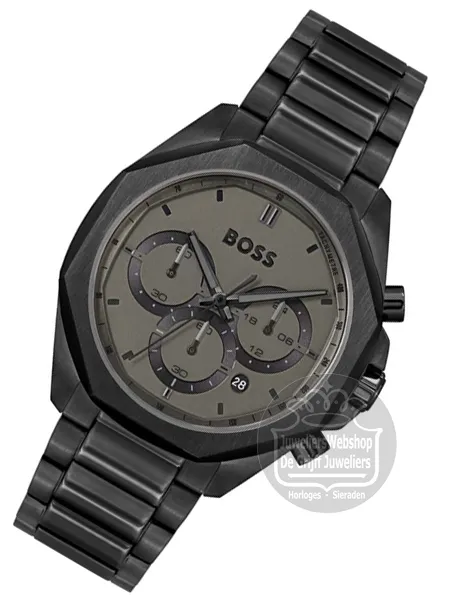 Hugo Boss Cloud Chrono Horloge HB1514016 Heren Staal