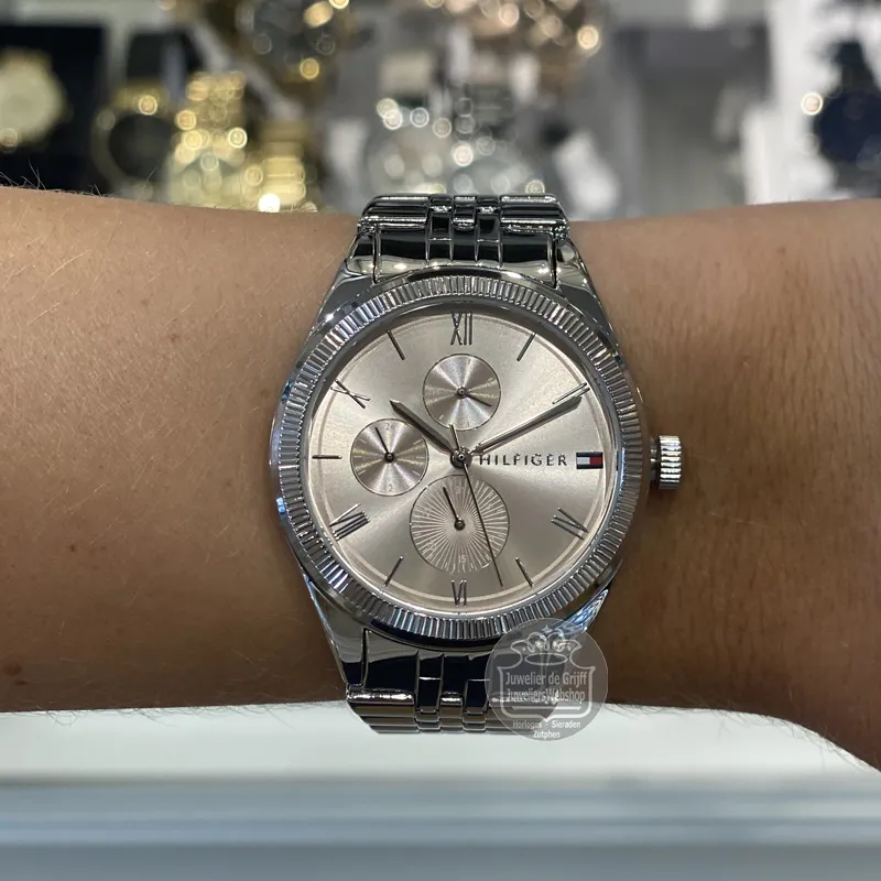 Tommy Hilfiger Monica horloge TH1782590 dames staal roze