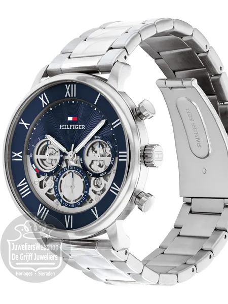 Tommy Hilfiger Legend Horloge TH1710569 Multi Functie Heren Staal