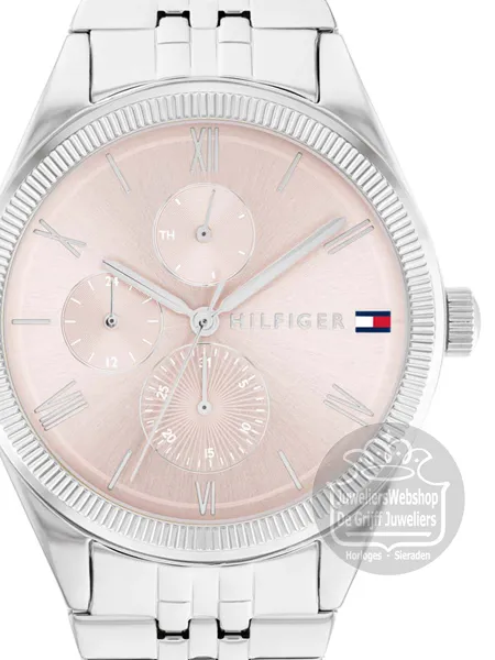 Tommy Hilfiger Monica horloge TH1782590 dames staal roze