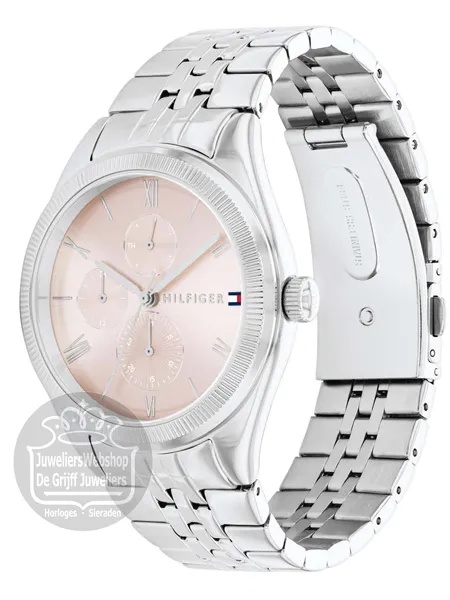 Tommy Hilfiger Monica horloge TH1782590 dames staal roze