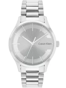Calvin Klein City Midsize horloge K2G22146 staal zilverkleurig