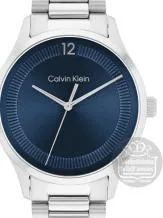 Calvin Klein City Midsize horloge K2G22146 staal zilverkleurig