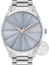 Calvin Klein Classic horloge K4D22441 Midsize staal zwart