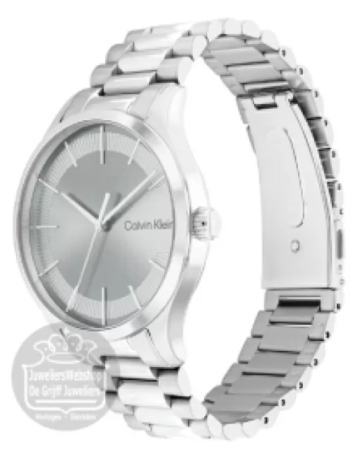 Calvin Klein Iconic Bracelet Horloge CK25200036 heren zilver