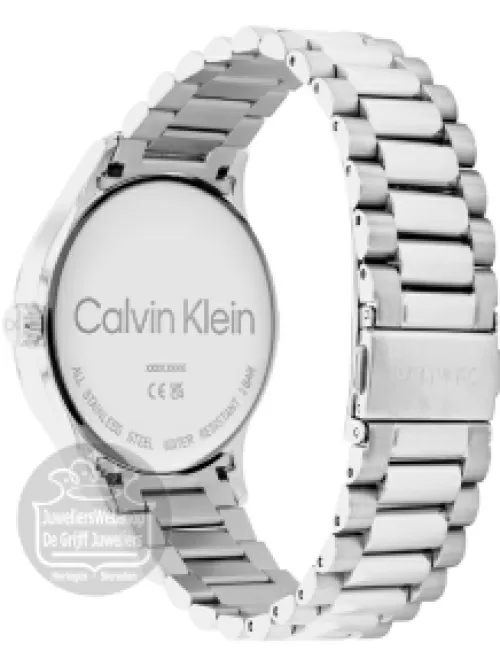 Calvin Klein Iconic Bracelet Horloge CK25200036 heren zilver