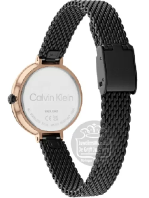 Calvin Klein Minimalistic T bar Horloge CK25200084 dames zwart