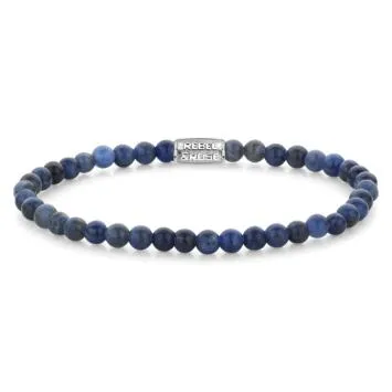 Rebel & Rose Midnight Blue 4mm RR-40130-S-l Armband Donkerblauw