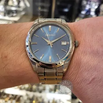 Seiko SUR525P1 Herenhorloge Staal met Saffierglas