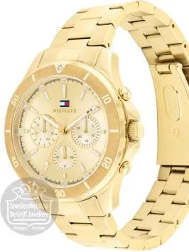 Tommy Hilfiger Aspen horloge TH1782640 dames staal goud