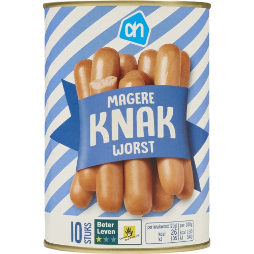 AH Magere Knakworst (400 gr.)