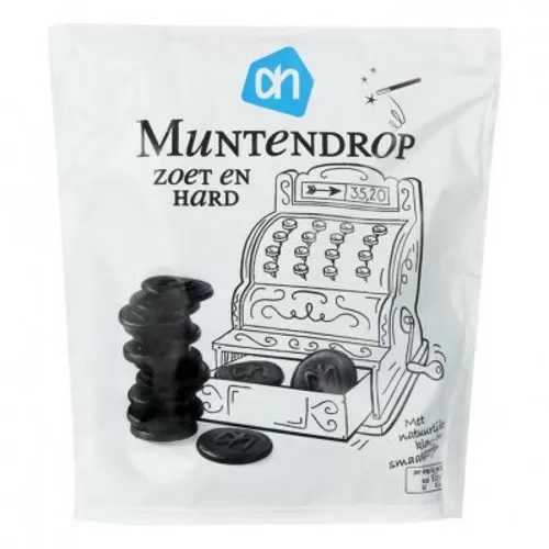 AH Muntendrop hard zoet (350 gr.)