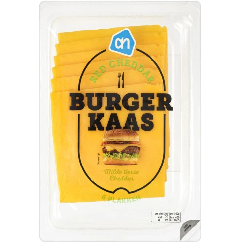 Ah Red Cheddar Burger Kaas (120 gr.)