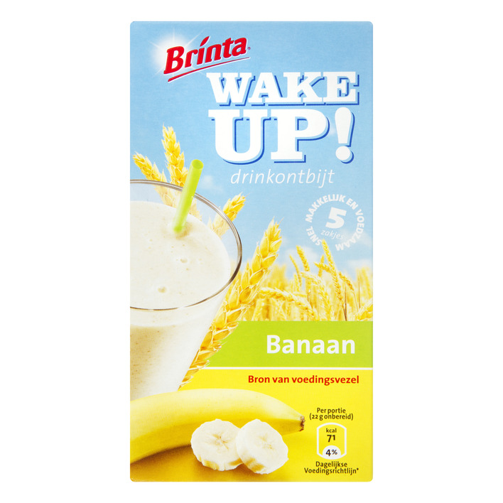 Brinta Wake up breakfast drink banana