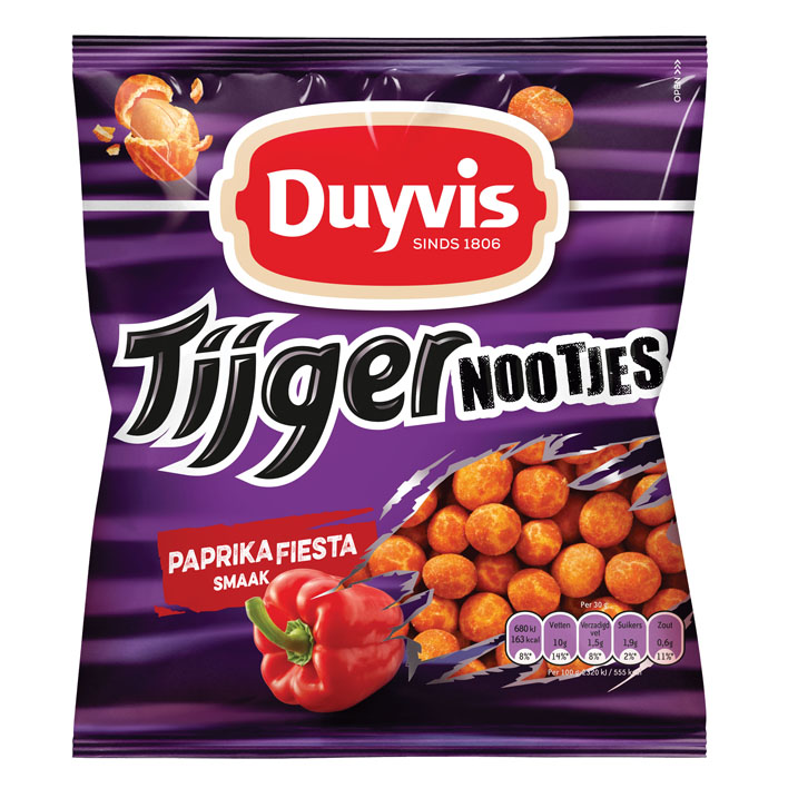 Duyvis Tiger Nuts Paprika Fiesta