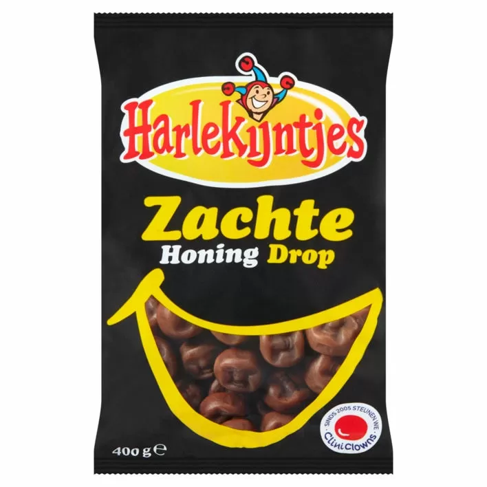 Harlekijntjes Zachte Honing Drop (400 gr.)