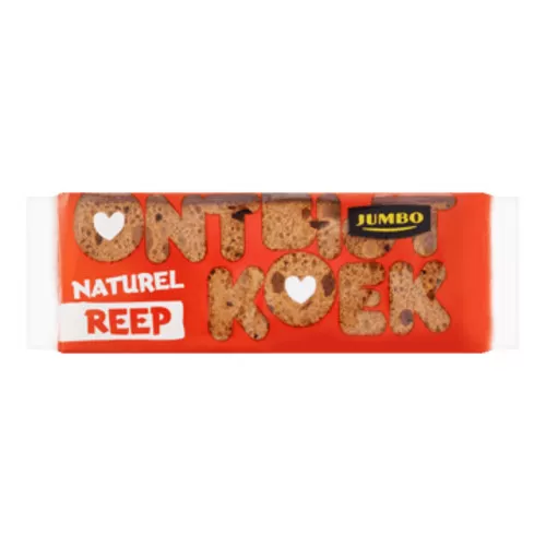 Jumbo Ontbijtkoek Naturel Repen (5 x 55 gr.)