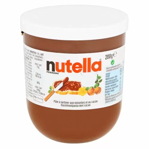 Nutella Hazelnootpasta (200 gr.)