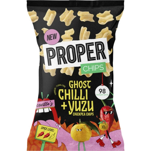 Proper Linzen Chips Ghost Chilli en Yuzu (85 gr.)