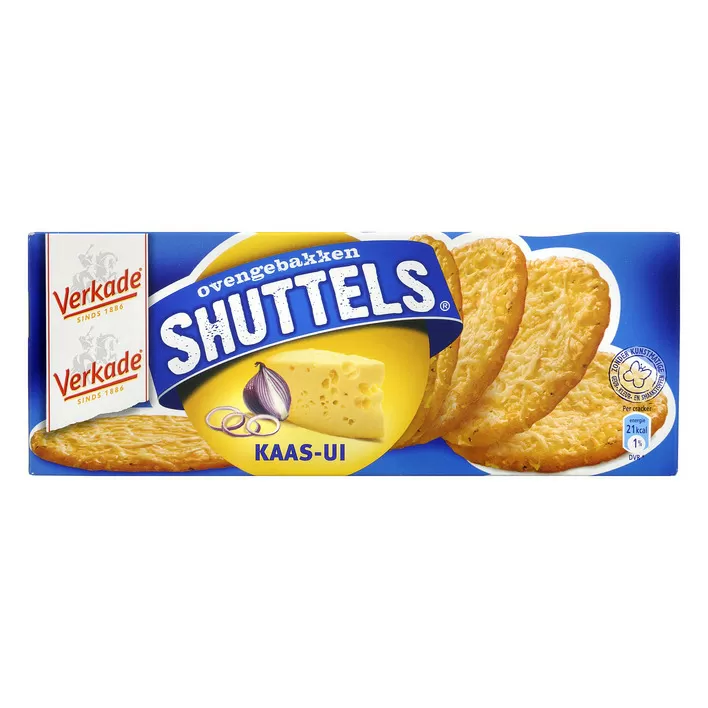 Verkade Shuttles Cheese Onion