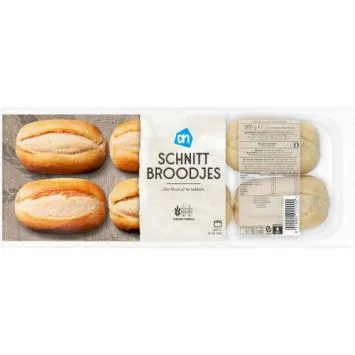 AH Afbak Schnitt Broodjes (6 stuks)