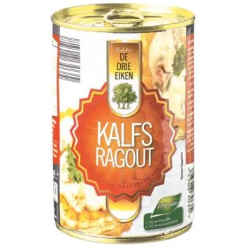 De Drie Eiken Kalfs Ragout (400 gr.)