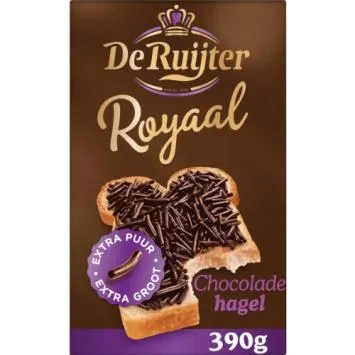 De Ruijter hagelslag royale hagel extra puur