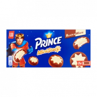 LU Prince Mini Stars Black & White (187 gr.)