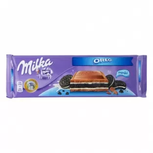 Milka Oreo Melk Chocoladereep (300 gr.)