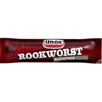 Unox magnetron rookworst