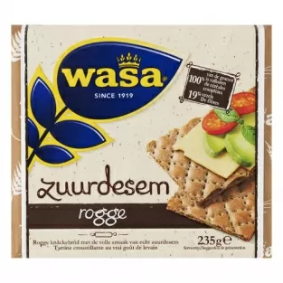 Wasa Crackers Sour Dough and Rye (235 gr.)
