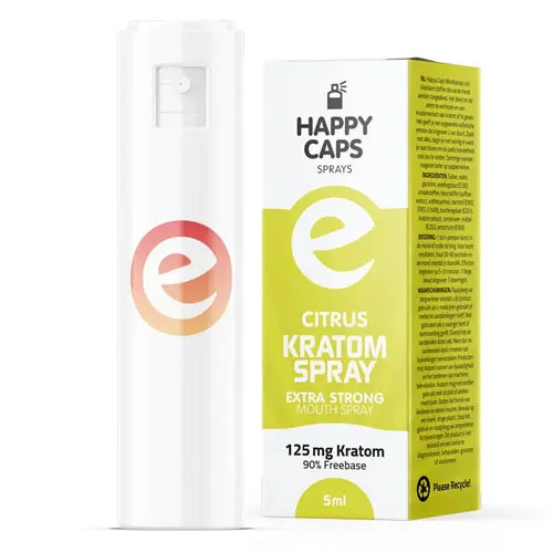 Kratom Spray Citrus - Happy Caps | Dutch Smart