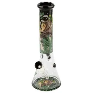 Collector 'Kissing Lady' Bong 34cm - Grace Glass | Dutch-smart