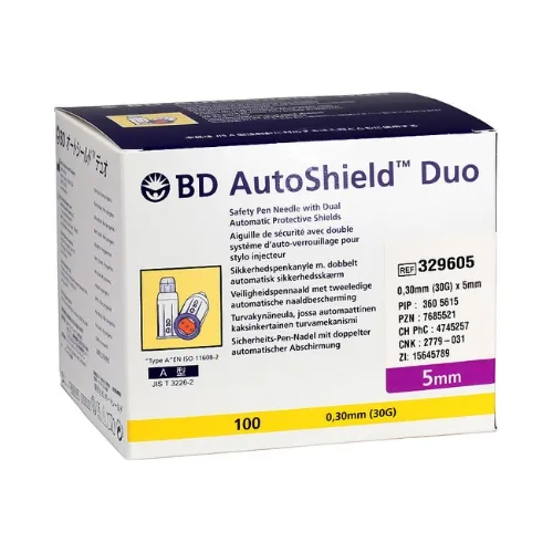 BD AutoShield Duo Veiligheidspennaalden 30gx5mm 100 stuks bestellen bij ...