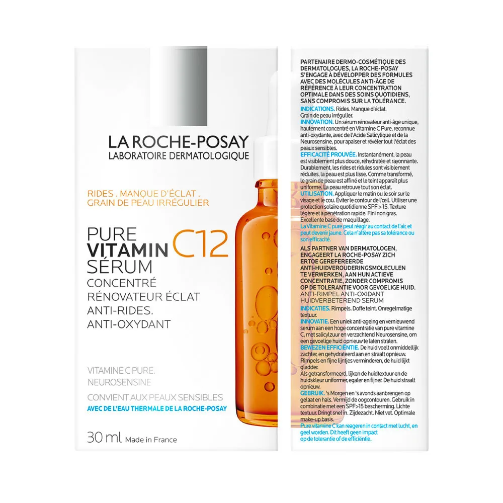 La Roche-Posay Pure Vitamine C12 Serum 30ml bestellen bij BENU Shop
