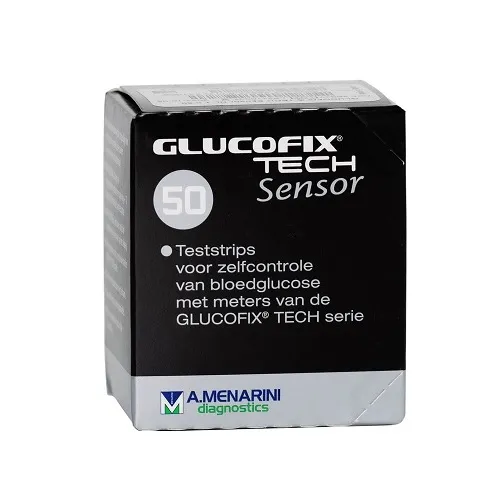 Glucofix Tech Sensor Glucose Teststrips 50 stuks bestellen bij BENU Shop