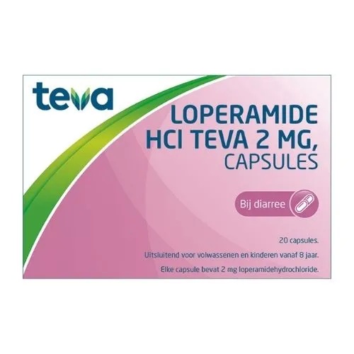 Teva Loperamide 2mg Capsules 20 stuks bestellen bij BENU Shop
