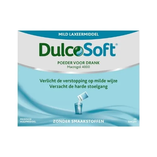 Dulcosoft Mild Laxeermiddel Sachets 20 stuks bestellen bij BENU Shop