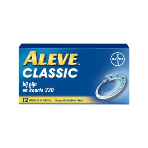Aleve Classic Naproxennatrium 220mg Tabletten 12 stuks bestellen bij ...